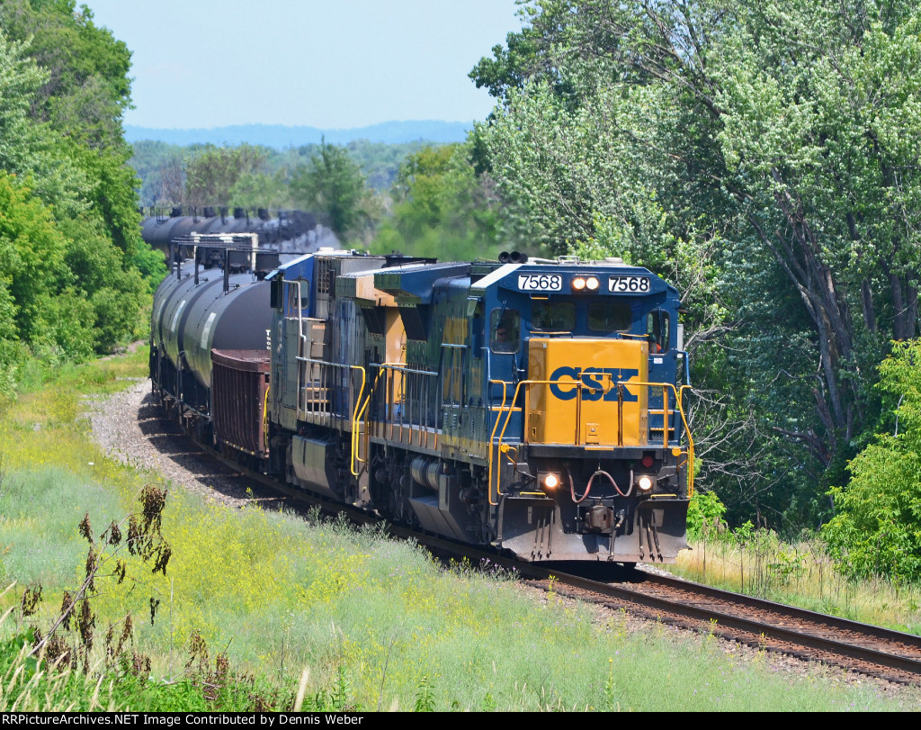 CSX 7568, CP's River Sub.